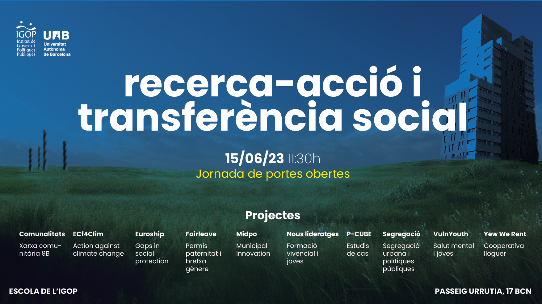 3rd edition IGOP Open Day - IGOP